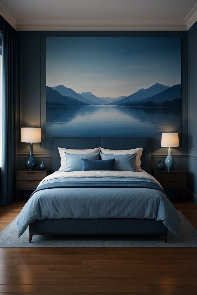 Dreamy Spaces Start with 24 Blue Bedroom Ideas